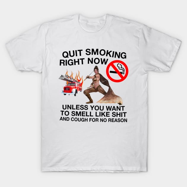 Quit Smoking Right Now - Quit Smoking - T-Shirt | TeePublic